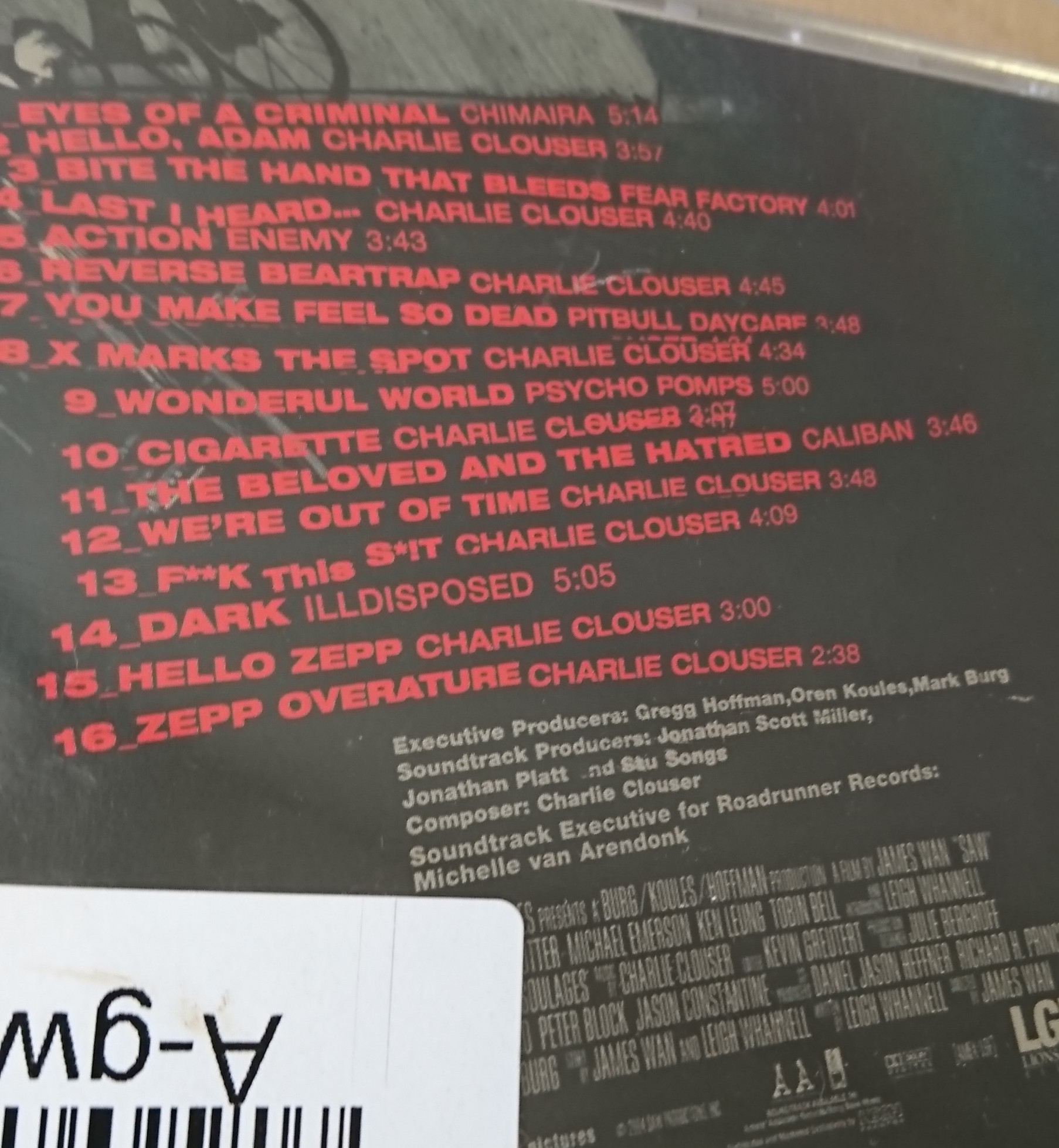 Saw OST | emmakwall (explains it all)